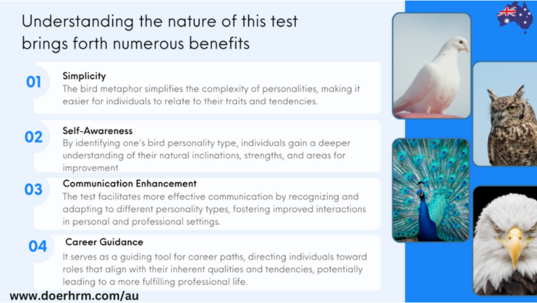 D.O.P.E "Bird" Personality Test: DoerHRM Australia